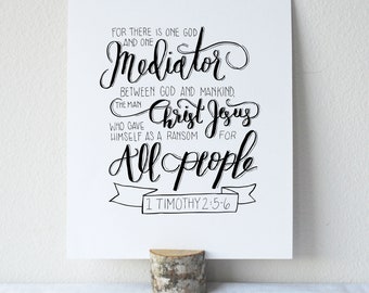 1 Peter 4:11 Printable Bible Verse Art Print 8x10 Digital Wall | Etsy