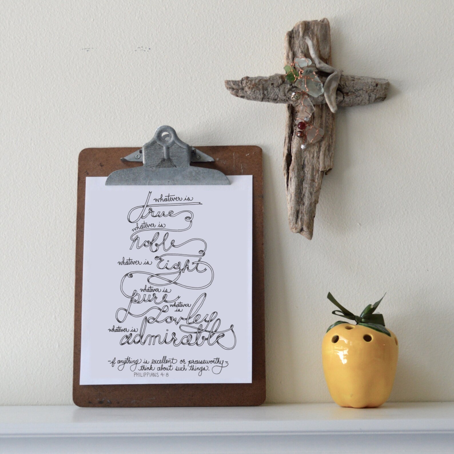 Philippians 4:8 Printable Bible Verse Art Print 8x10 Digital | Etsy