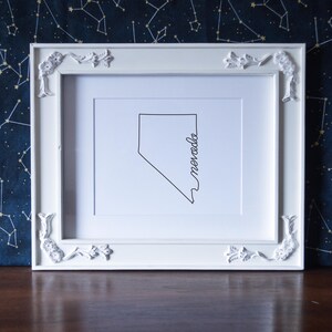 Printable Nevada State Art Print Digital Wall Art Gift - Etsy