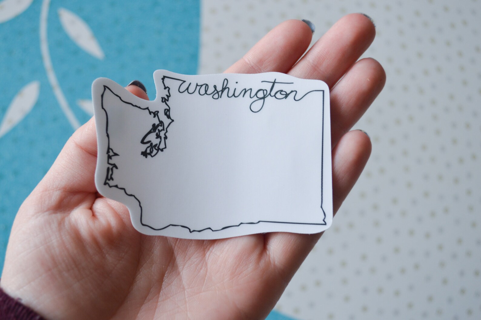 Washington State Sticker Seattle Pacific Northwest PNW | Etsy