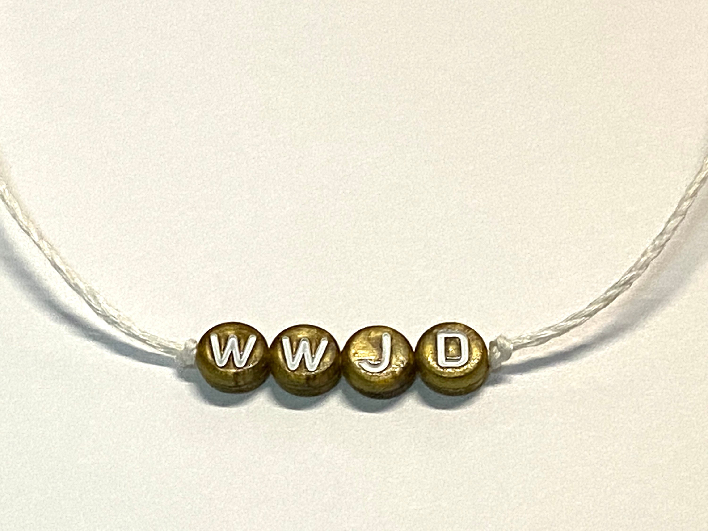 WWJD Bracelets HWLF Bracelet Adjustable Ankle Bracelet He | Etsy