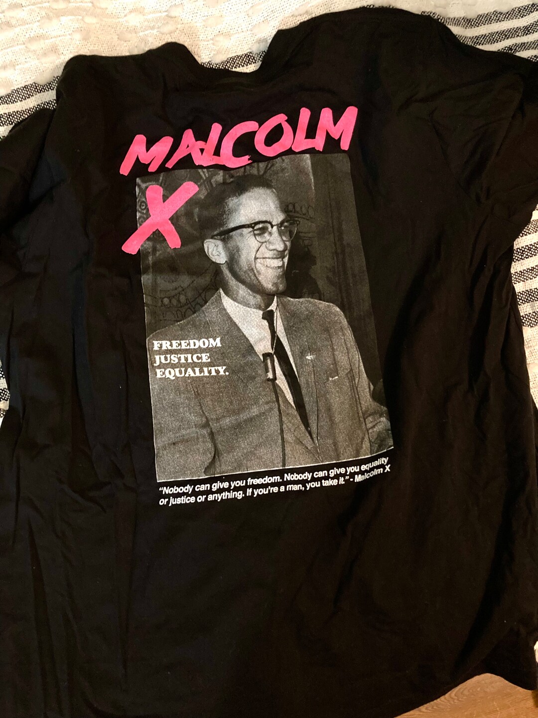 XXL Malcolm X T-shirt - Etsy