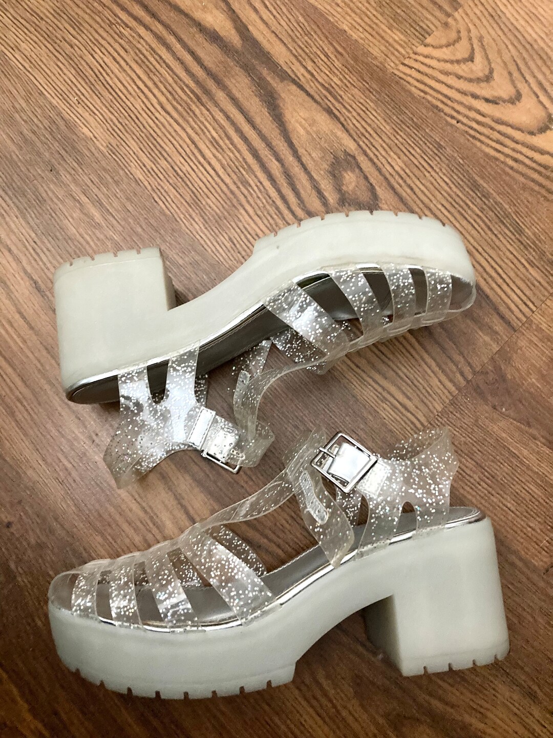 Jelly platform sandales size 8us - Etsy France