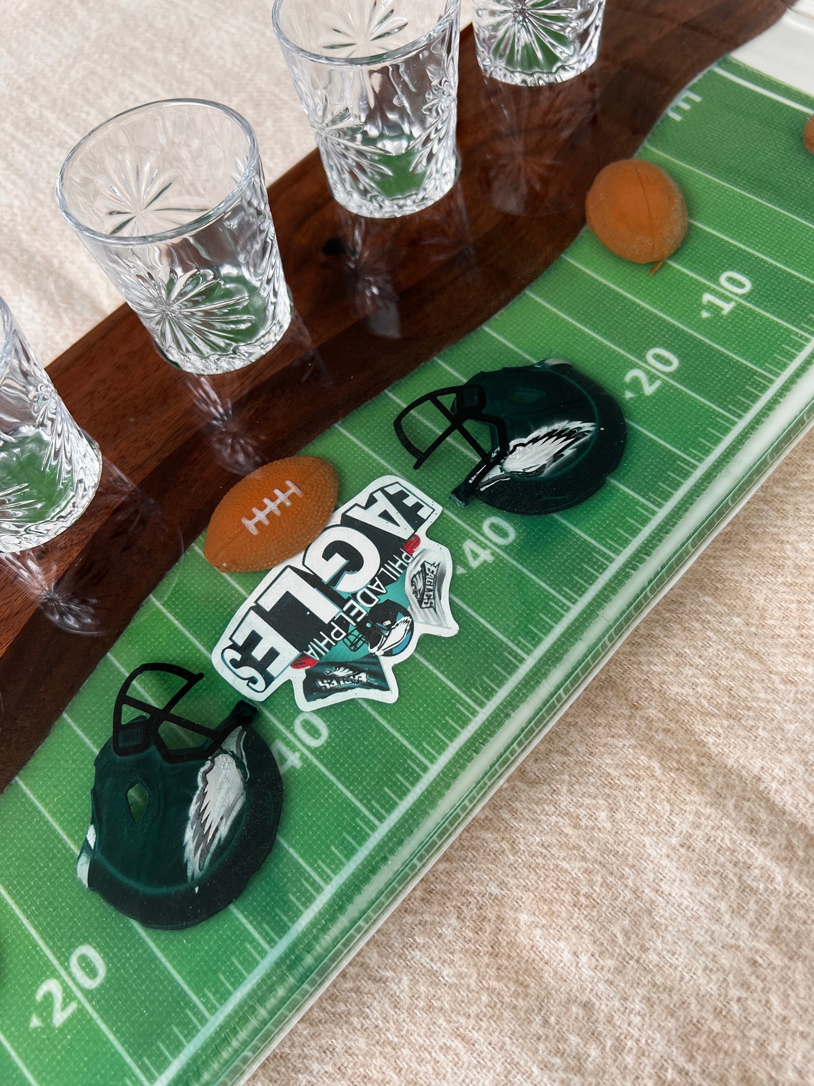Shot Flight Board Custom Made Eagles - Etsy