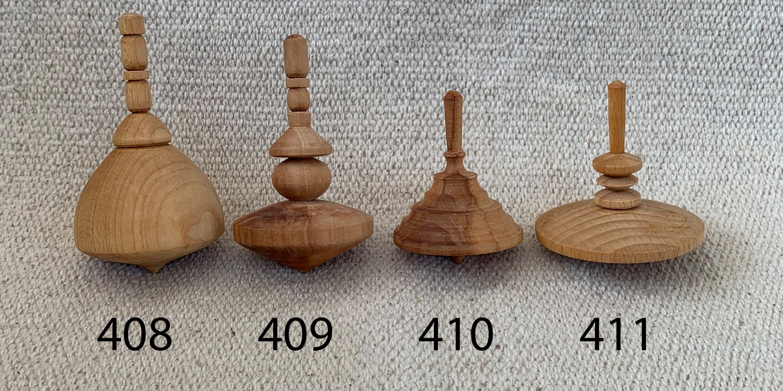 Handmade Wooden Spinning Top Toy | Etsy