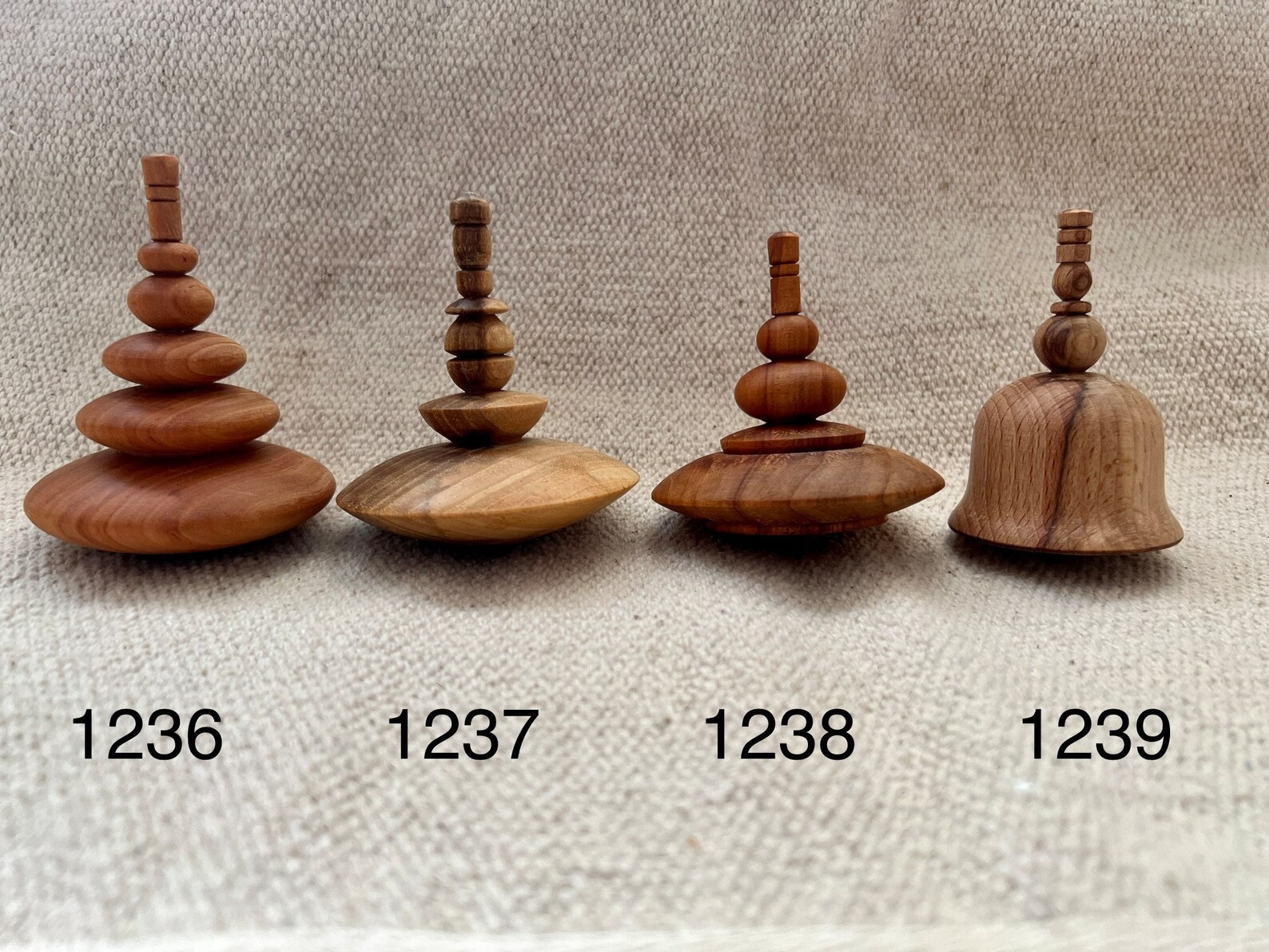 Handmade Wooden Spinning Top Toy - Etsy