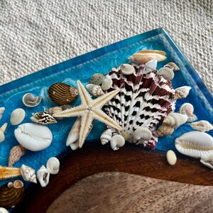 Innovative Handmade Wood and Resin Cutting/serving Board, Sea Life ...