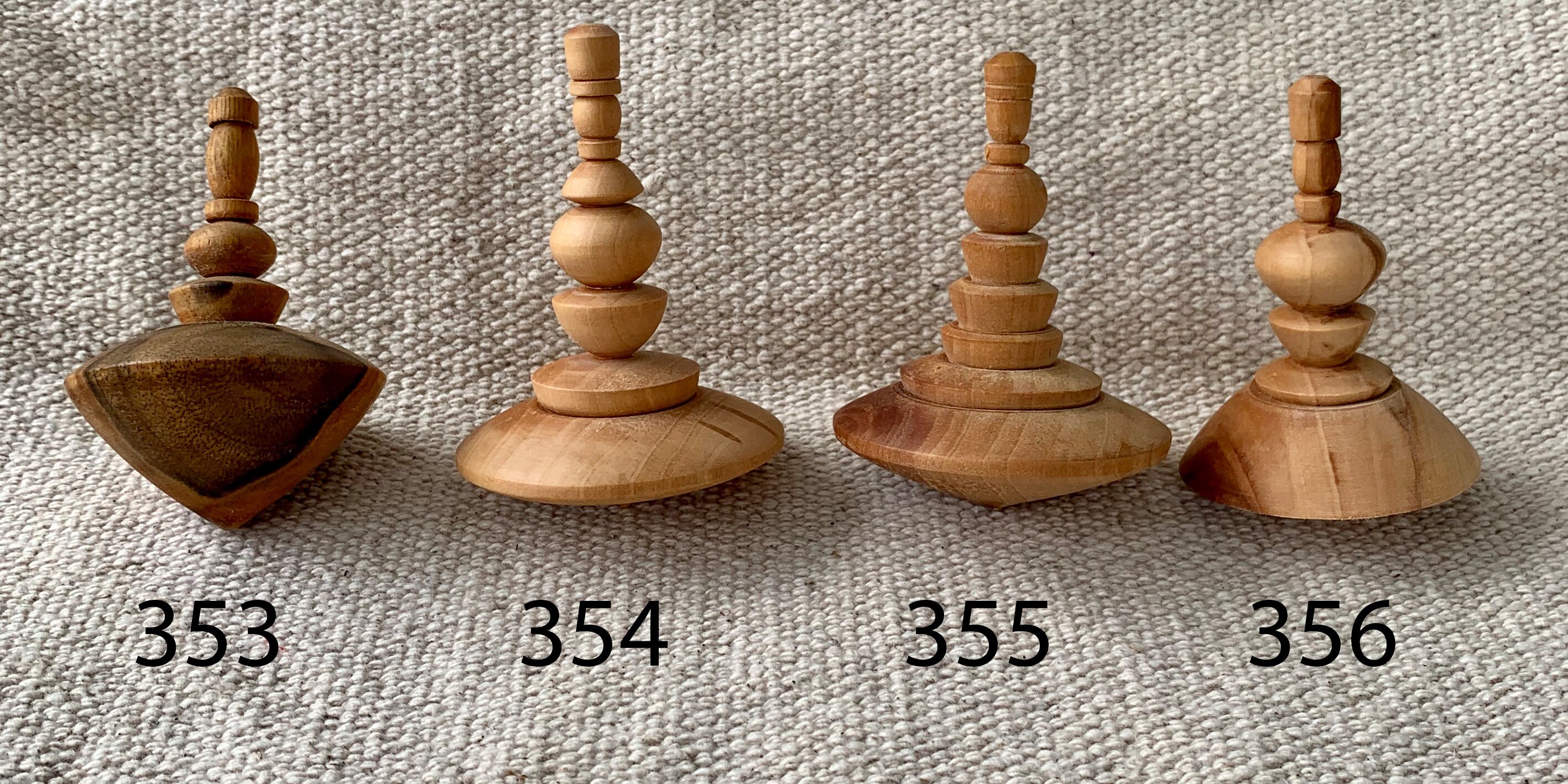 Handmade Wooden Spinning Top Toy - Etsy