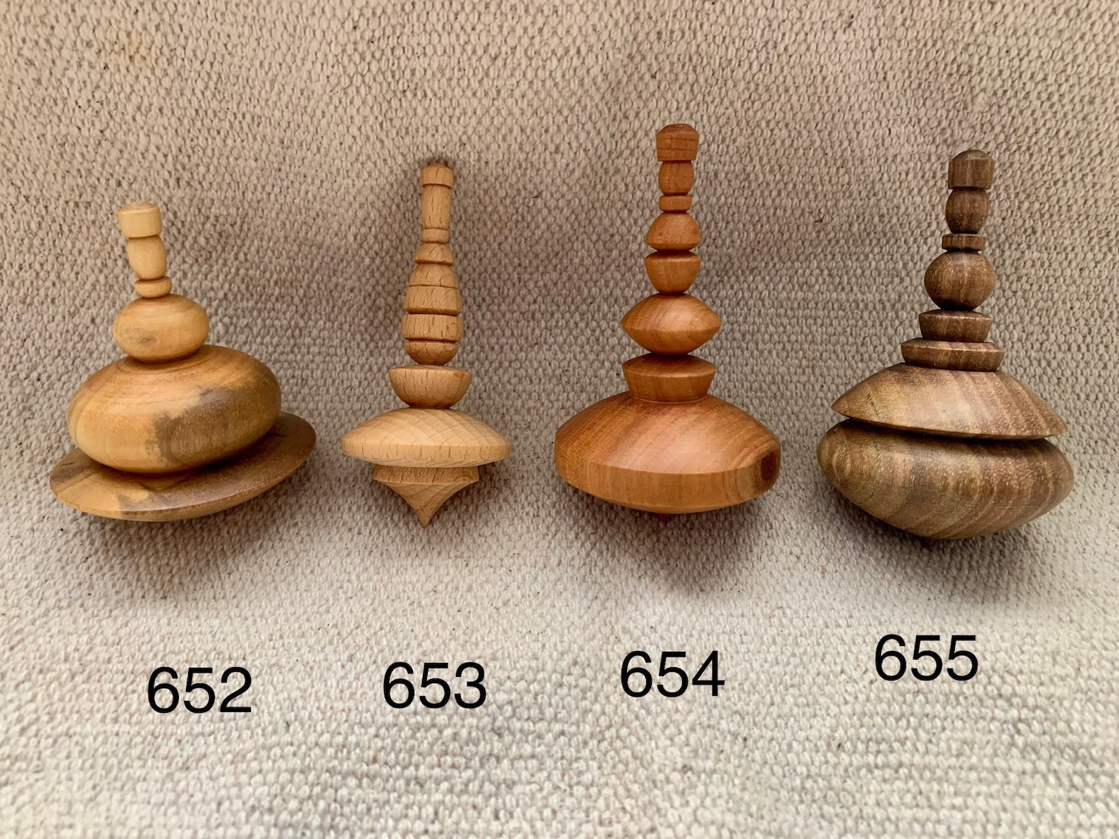 Handmade Wooden Spinning Top Toy - Etsy