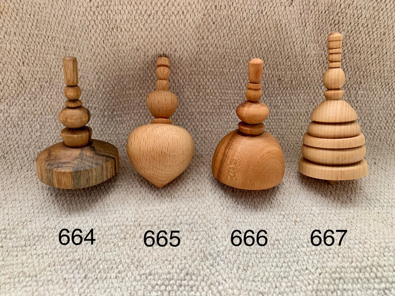 Handmade Wooden Spinning Top Toy - Etsy