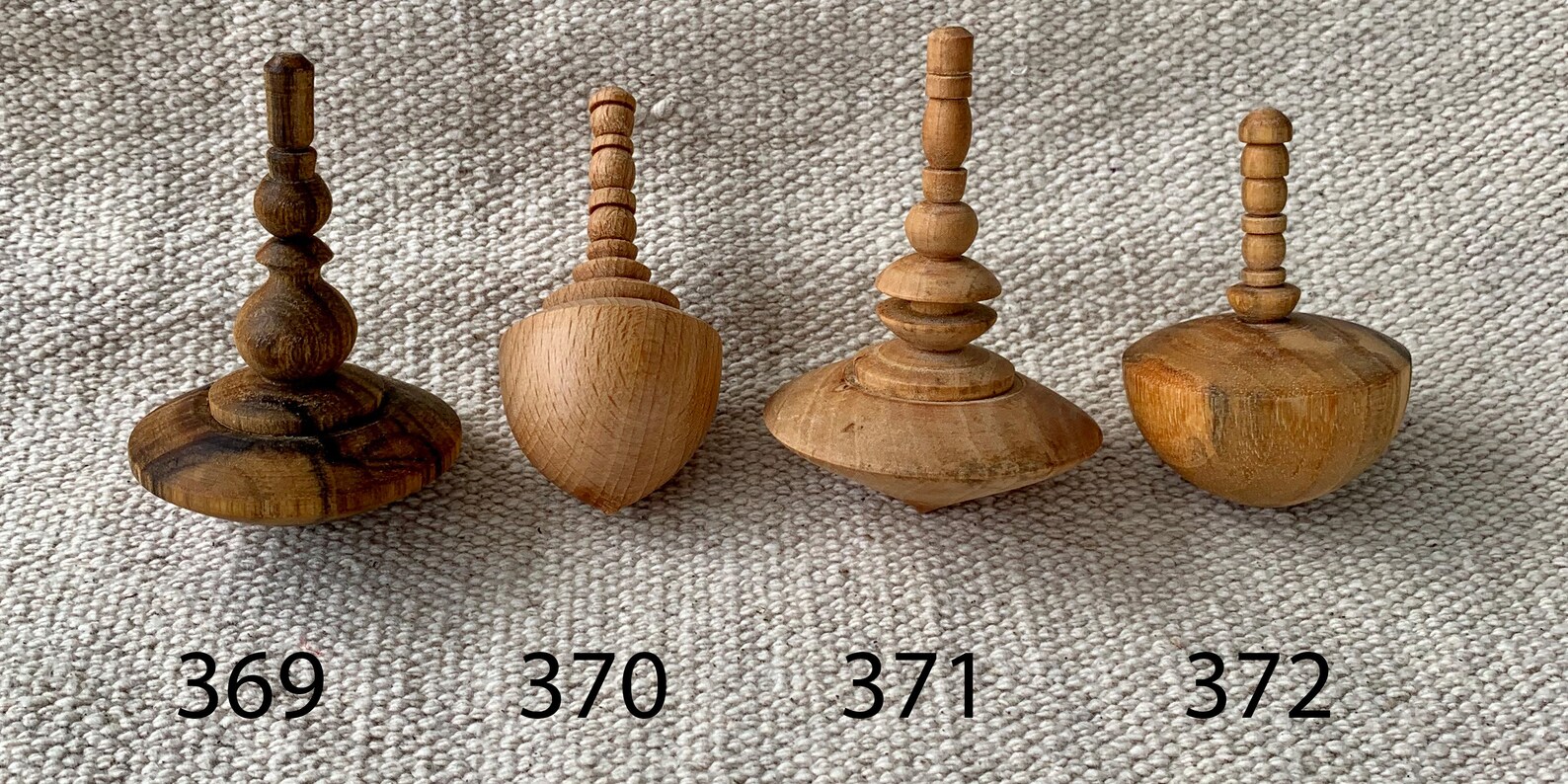 Handmade Wooden Spinning Top Toy - Etsy