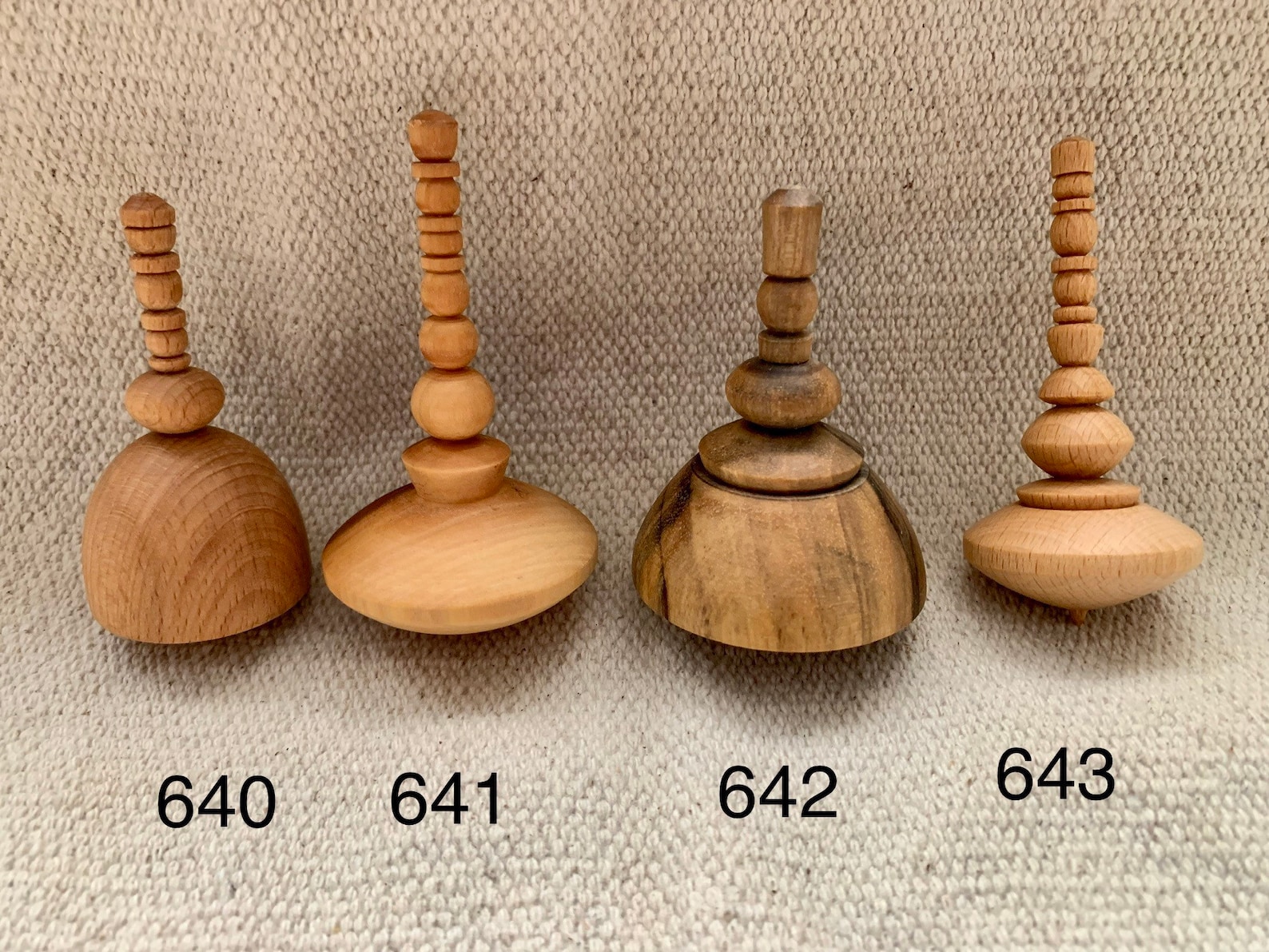 Handmade Wooden Spinning Top Toy - Etsy