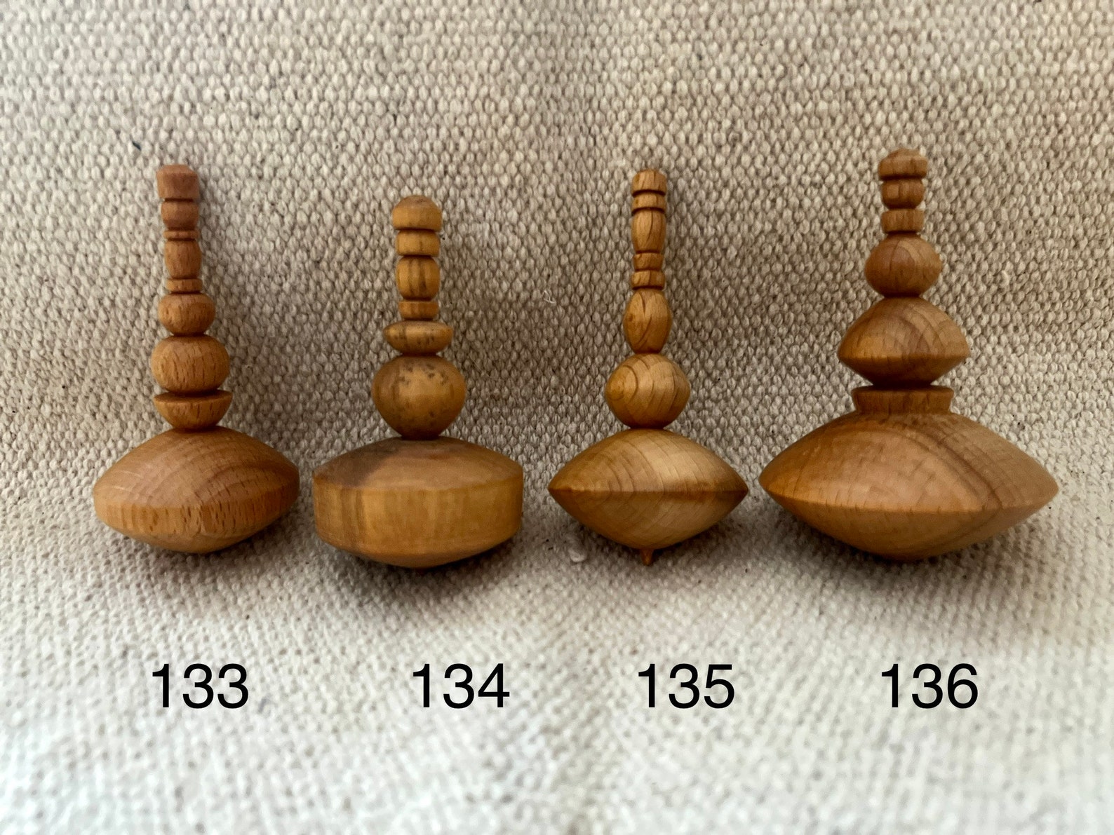 Handmade Wooden Spinning Top Toy - Etsy