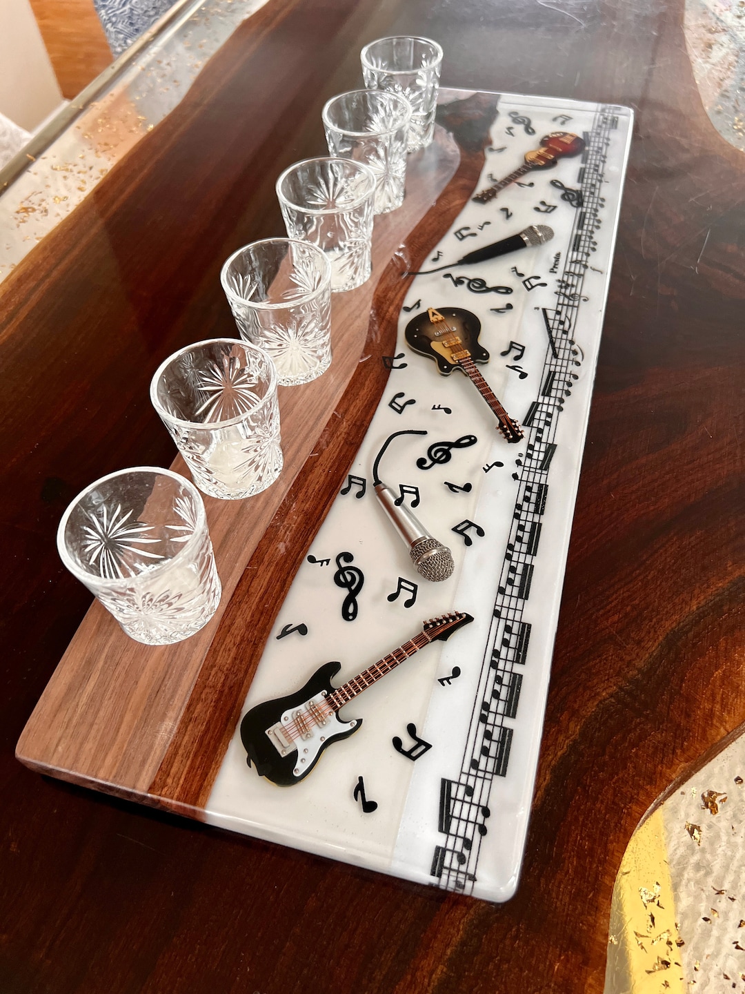 Shot Flight Board Custom Made Music - Etsy