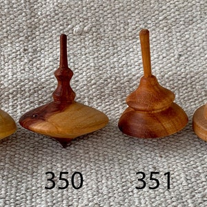 Handmade Wooden Spinning Top Toy - Etsy