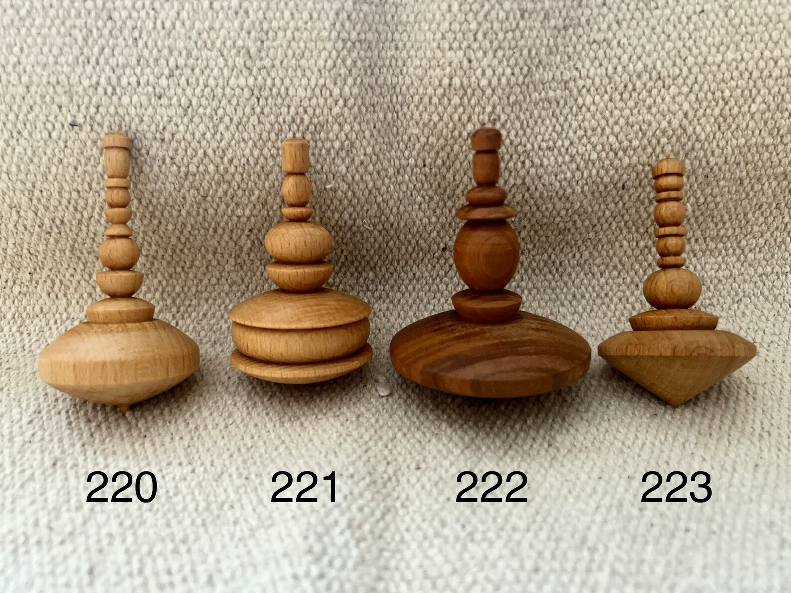 Handmade Wooden Spinning Top Toy - Etsy
