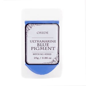 Ultramarine Blue Pigment Oxide Mineral Powder - 25g - Etsy