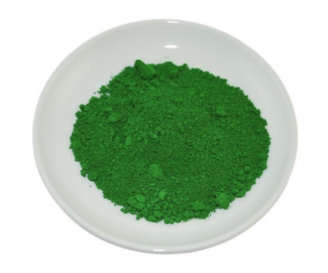 Green Chrome Oxide Mineral Powder 25g - Etsy