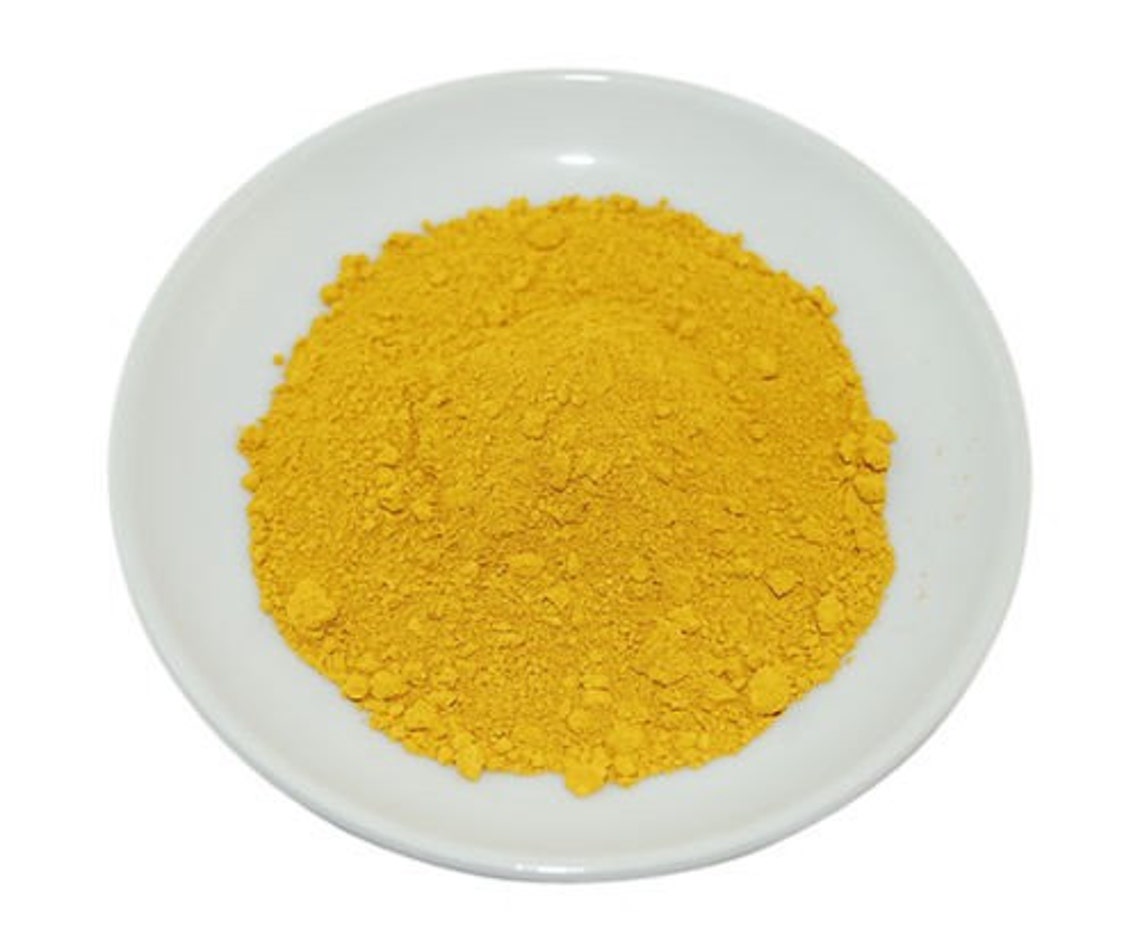 Yellow Oxide Mineral Powder 25g - Etsy
