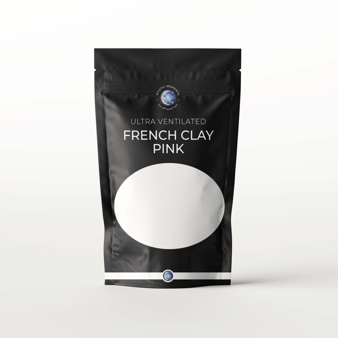Mystic Moments | Pink Ultra Ventilated French Natural Clay 1kg - Pure ...