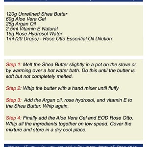 Create Your Own Shealoe Body & Hair Moisturiser - Etsy