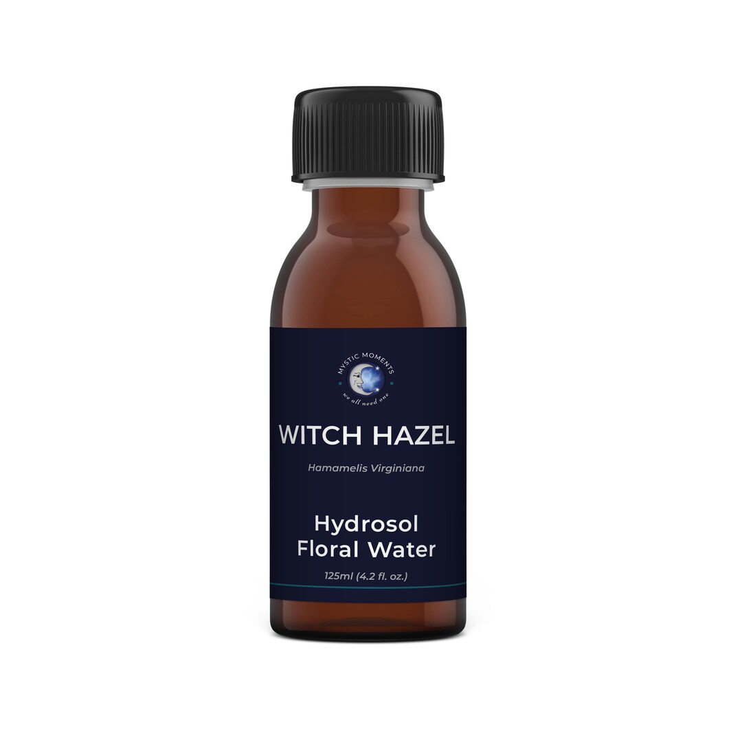 Mystic Moments | Witch Hazel Hydrosol Floral Water 125ml | Perfect for ...