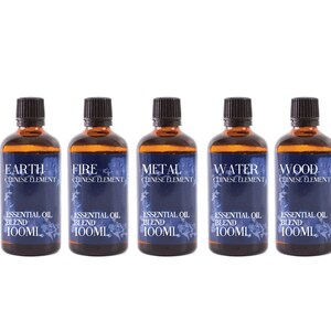 Chinese Elements Gift Starter Pack of 5 X 100ml Essential - Etsy
