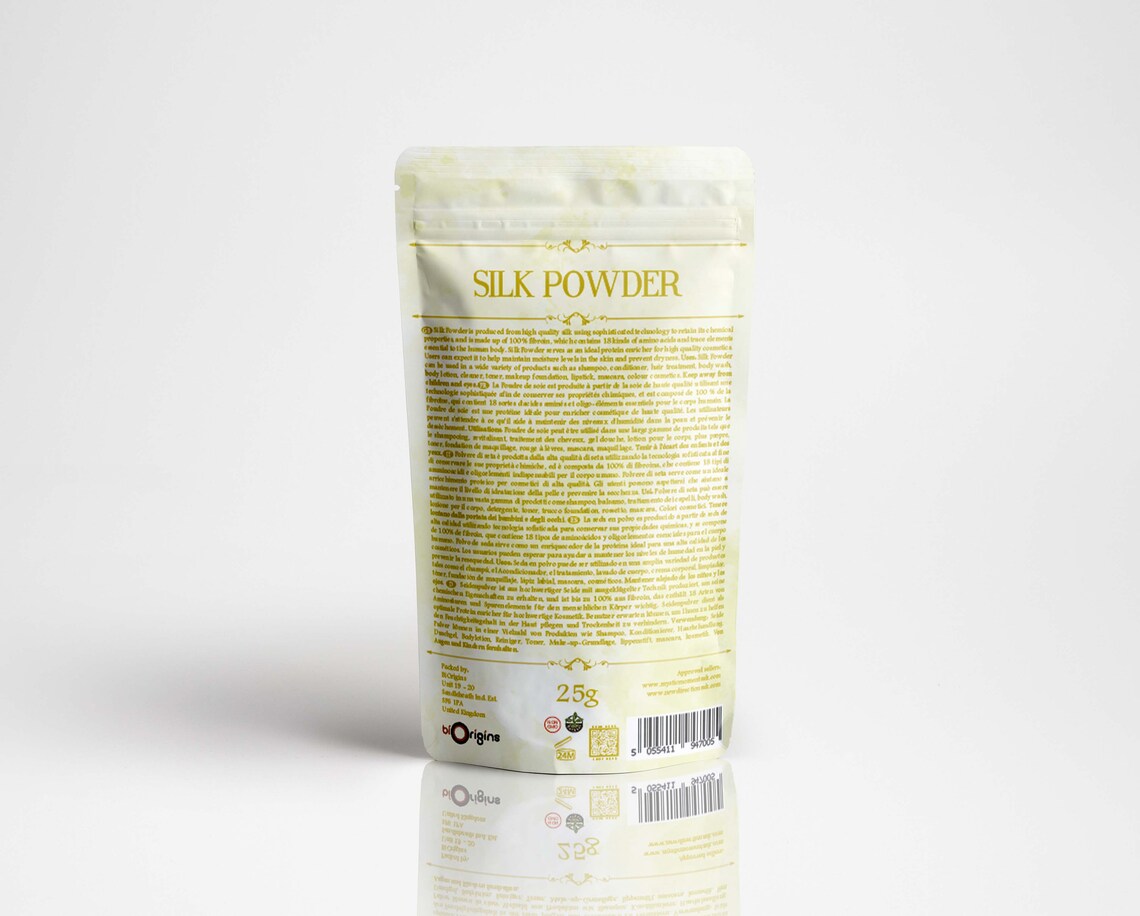 Silk Powder Raw Materials 25g - Etsy