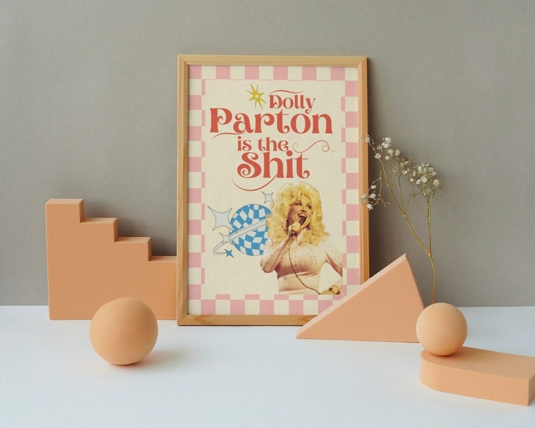 Dolly Poster | Instant Digital Download | Female Country Music Poster ...