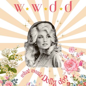 Dolly Printable Poster | Instant Digital Download | Female Country ...