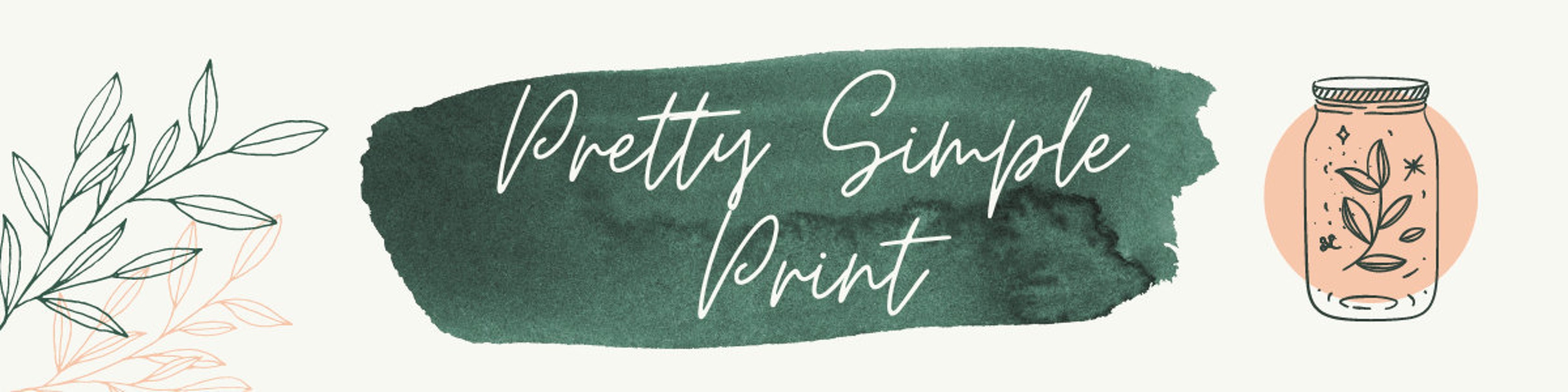 PrettySimplePrint - Etsy