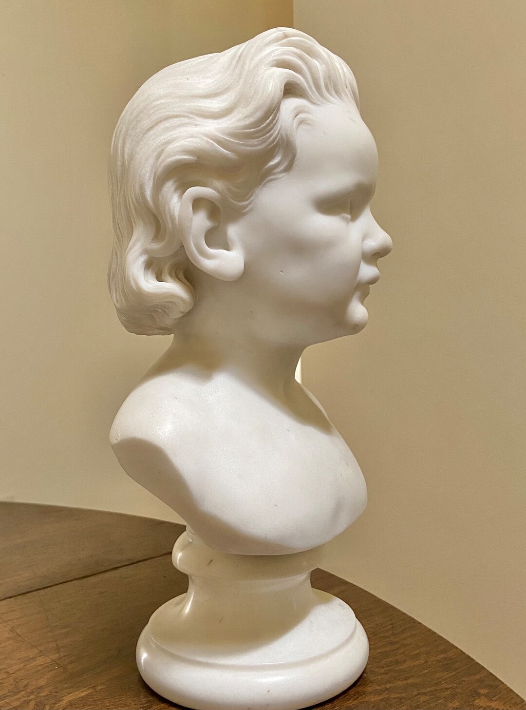 Outstanding MUSEUM-LEVEL Marble Bust of a Child 19th C - Etsy