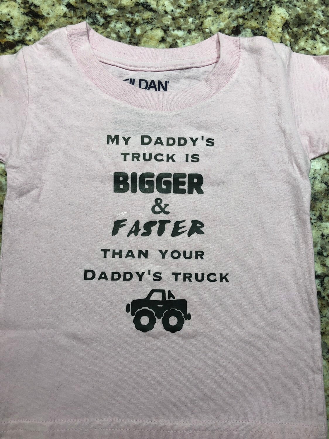 My Daddys Truck Is Bigger And Faster Than Your Etsy Uk