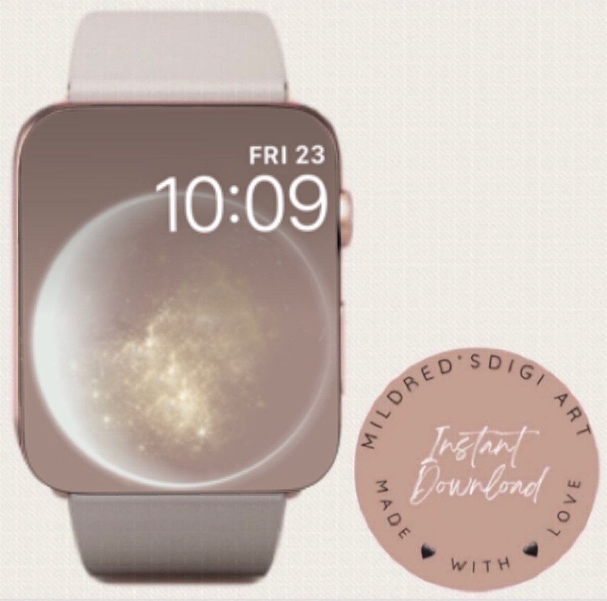 Moon Watch Wallpaper Beautiful Full Moon Watch Face - Etsy