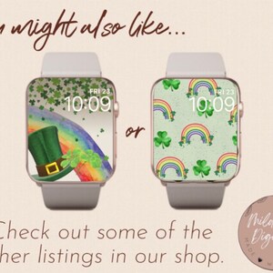 St Patrick’s Day Apple Watch Wallpaper, Minimal St Paddy’s Day Apple ...