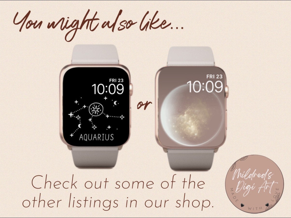 Celestial Watch Wallpaper Sun and Moon Watch Face Sun Moon - Etsy UK