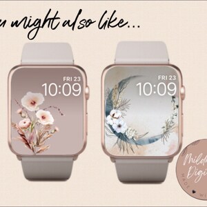 Dried Flowers Minimal Apple Watch Wallpaper, Watch Background , Apple ...