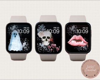Halloween Smartwatch Wallpaper Halloween Apple Watch Face - Etsy