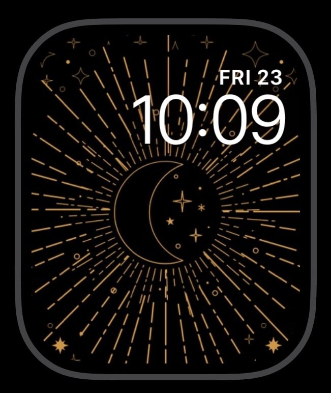 Celestial Watch Wallpaper Sun and Moon Watch Face Sun Moon - Etsy UK