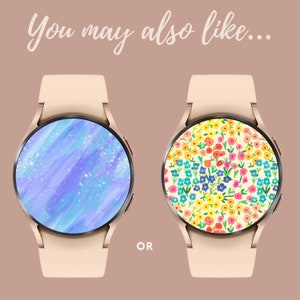 Minimal Samsung Galaxy Watch Wallpaper, Aesthetic Watch Background ...