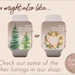 3 Christmas Watch Wallpapers Bundle, Snowman Watch Background ,minimal ...