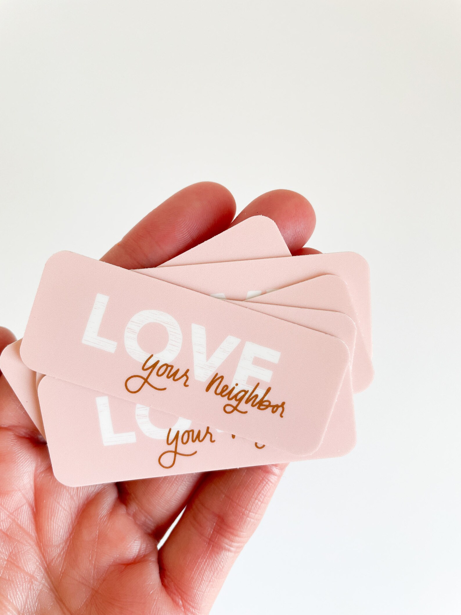 Love Your Neighbor Sticker Love Your Neighbor Scripture - Etsy