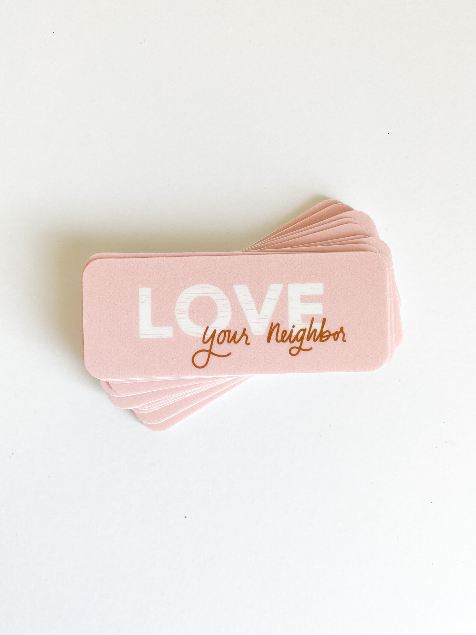 Love Your Neighbor Sticker Love Your Neighbor Scripture - Etsy