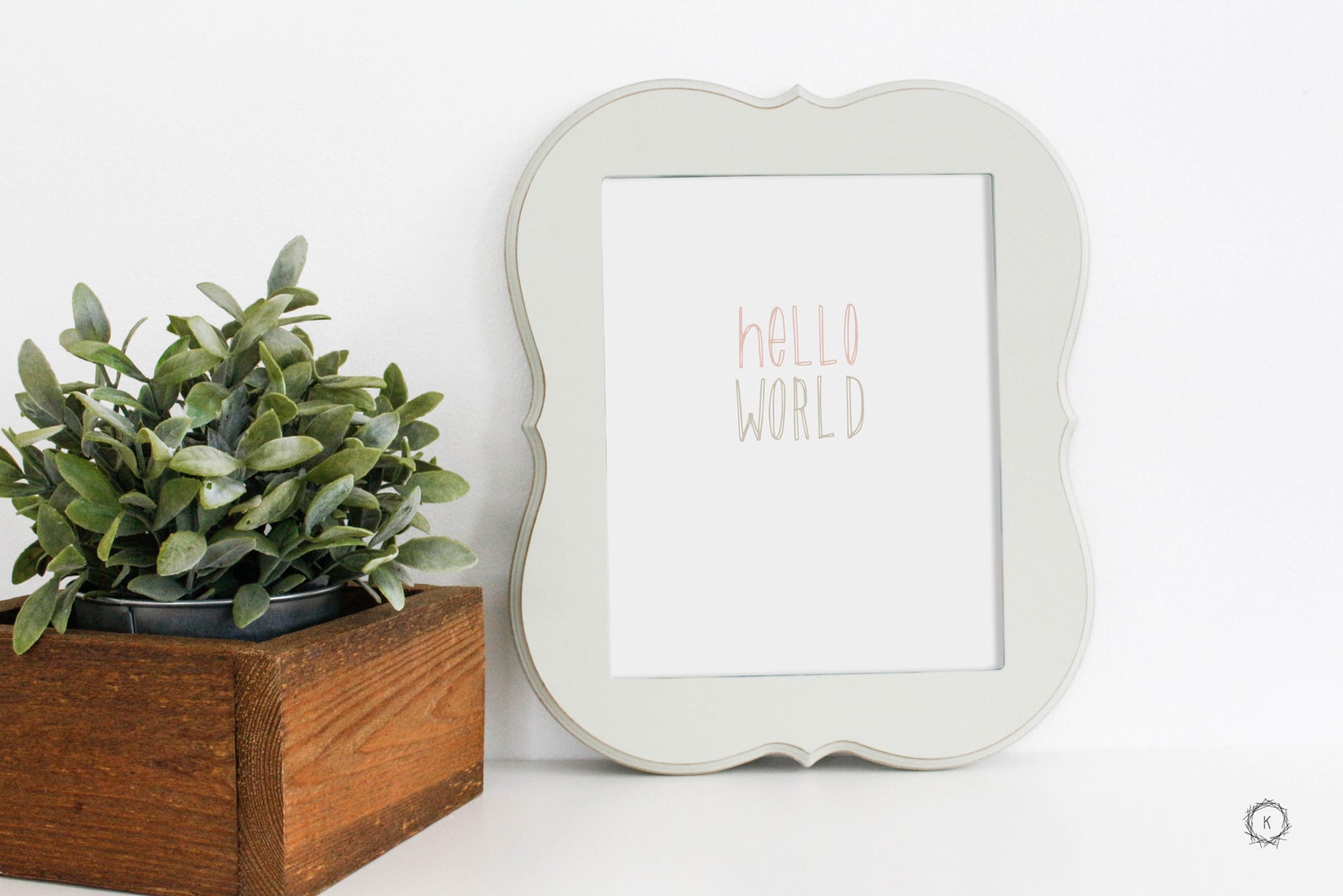 Baby Nursery Wall Art Hello World Art Print 8 X10 Art Print - Etsy