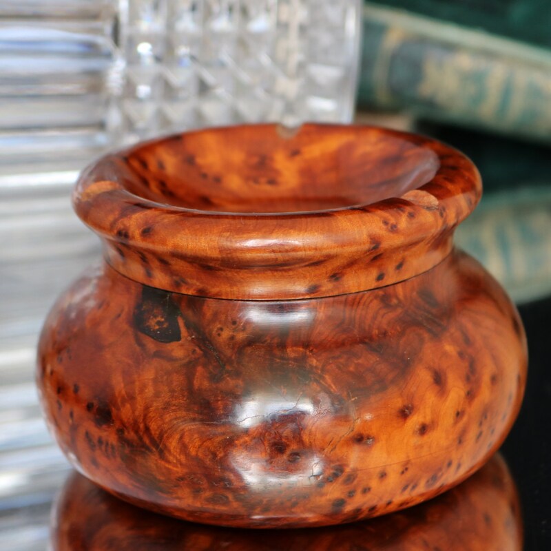 Wood Ashtray - Etsy