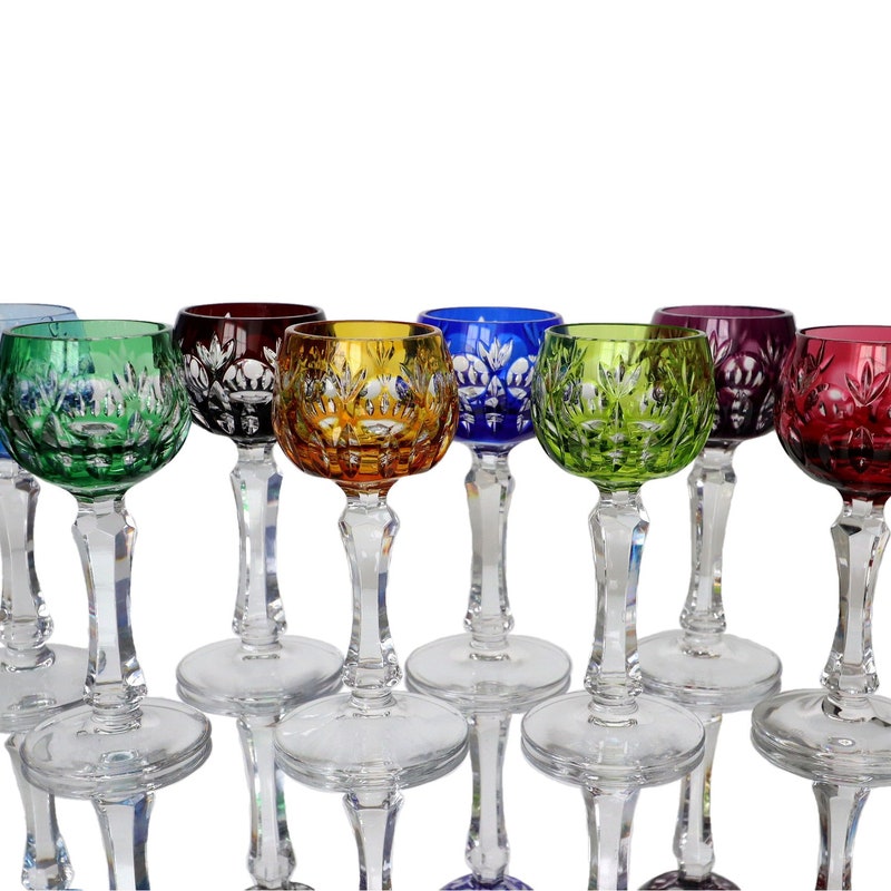 Colored Stemware - Etsy