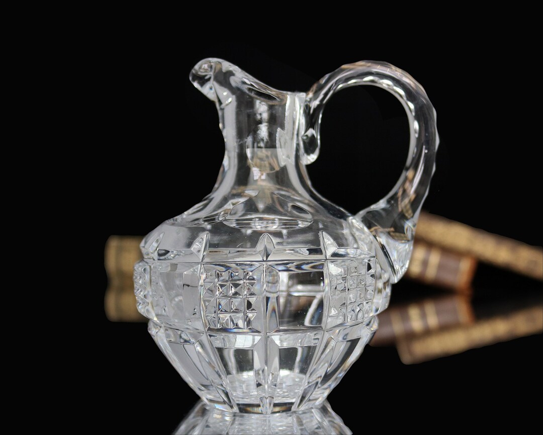 Small CRYSTAL DECANTER for Bitter or Syrup - Etsy