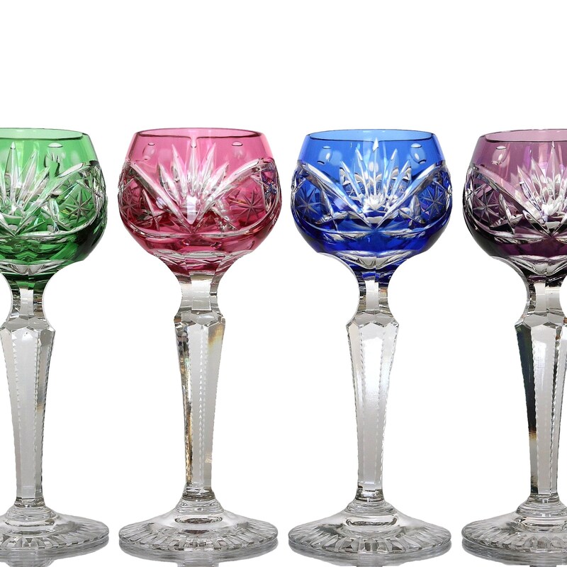 Bavarian Glass Cordials - Etsy
