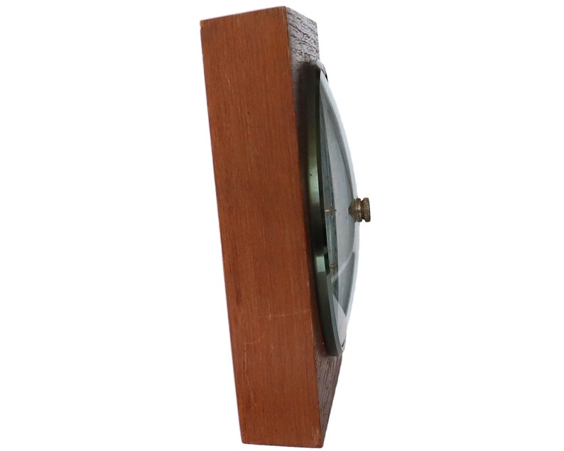 SUNDO Barometer, Wood & Brass - Maritime Atmospheric Pressure Measuring ...