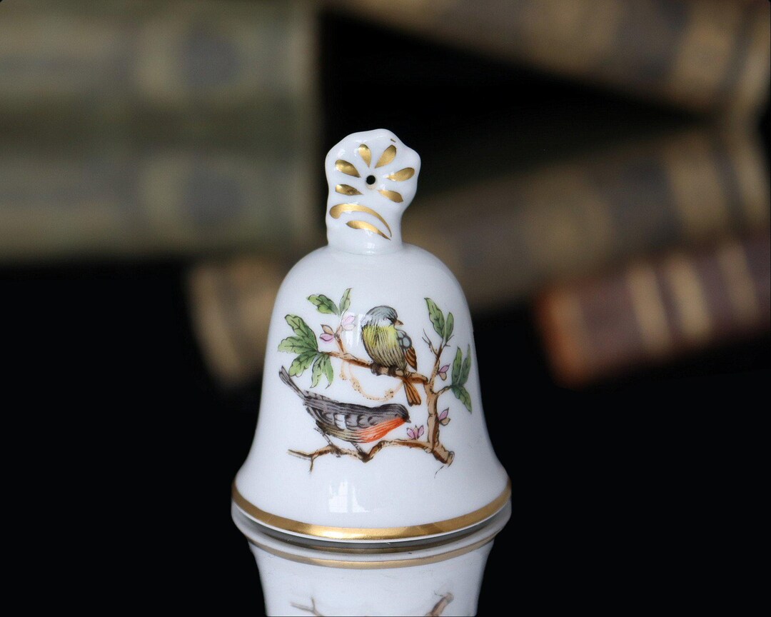Small Porcelain Bell 8018 - HEREND Rothschild - Etsy
